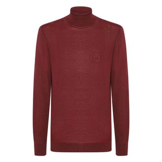 Billionaire Boys Club Homme, Pulls, Rouge, Taille: 3XL Turtle Neck Crest