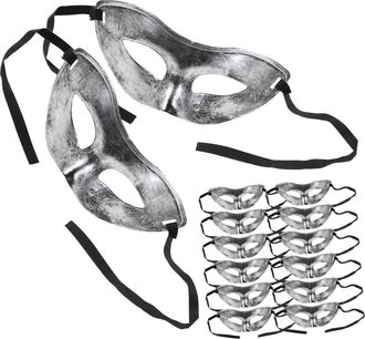 Cabilock 15 Stück Karneval Halbmaske Augenmaske Partymasken Männliche Maskerade Maske Maskerade Party Maske Ausgefallene Cosplay Cosplay Kostüm