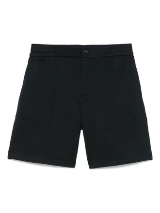 Emporio Armani short à plaque logo - Bleu