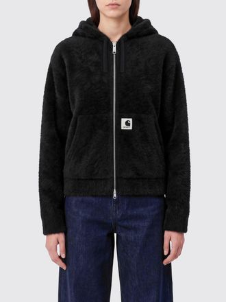 Carhartt Work in Progress Rei&szlig;verschluss-Hoodie aus Baumwollmischung mit verstellbarer Kapuze