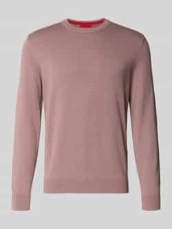 HUGO BOSS Regular Fit Strickpullover aus reine Baumwolle Modell SAN CASSIUS-C2