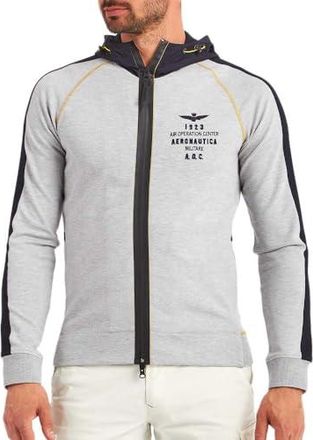Aeronautica Fe1570 Sweat à capuche AOC Gris Taille L, 3XL B3/228, gris, XXXL
