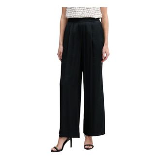 Oui Damen, Hosen, Schwarzk, SGr&ouml;&szlig;e