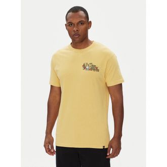 DC T-Shirt ADYZT05460 Gelb Regular Fit