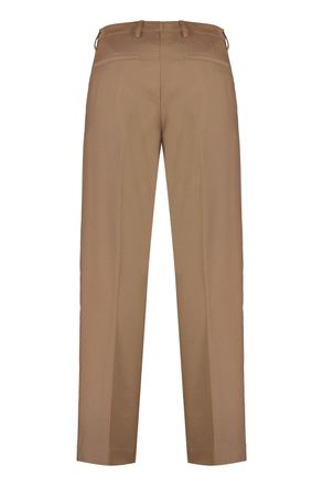 Dondup Mens Trousers Louis Virgin Wool Camel Cotton Chinos