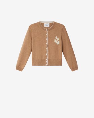 Isabel Marant Cardigan Lona - Femme - Camel-gris Clair - Taille34 - Marant &Eacute;toile