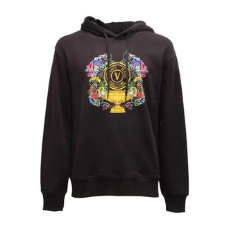 Versace Vemblem Garden Sweatshirt - - Sweatshirts & Hoodies - Herren - Schwarzk - M