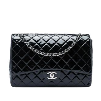 Chanel Sac bandouli&egrave;re classique double rabat Pre-owned - Femme - Pre-owned - Noir - Taille: ONE Size