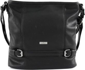 Tom Tailor Tom Tailor Acc Juna, Sac à bandoulière Femme, Noir (Black), 30x28x10 cm (B x H x T)