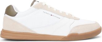 Tommy Hilfiger Low Top-Sneaker aus einem Mesh-Veloursleder-Mix in