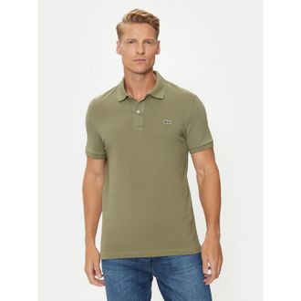 Lacoste Poloshirt PH4012 Khakifarben Slim Fit
