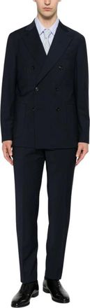 Boglioli Homme, Costumes, Bleu, Taille: 3XL Costume crois&eacute;