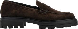 Hogan Loafer - Flat Shoes Palissandro - Gr. 7_5 - in Braun - für Damen
