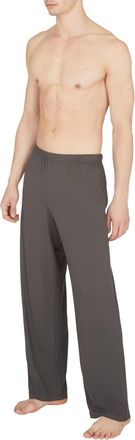 Emporio Armani Mens Deluxe Viscose Trousers, Dark Land, L