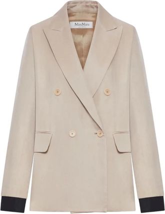 Max Mara Femme, Vestes, Brun, Taille: 38 FR Veste