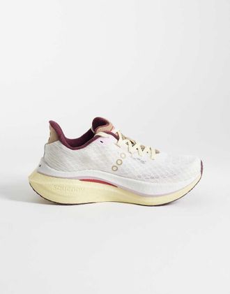 Saucony Endorphin Speed 5 - Baskets - Ivoire et bordeaux-Blanc
