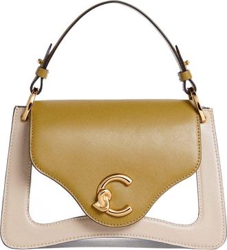 Coccinelle C-Me Kalbsleder Tric Handtasche Glattes Kalbsleder