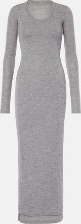 Jil Sander Maxikleid aus Schurwolle