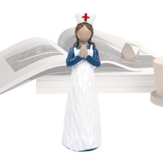 Generic Krankenschwesterstatue, Sammlerst&uuml;ck, Miniatur, Andenken f&uuml;r Diplom, Statue, f&uuml;r B&uuml;ro, Geburtstagsfeier, Freunde