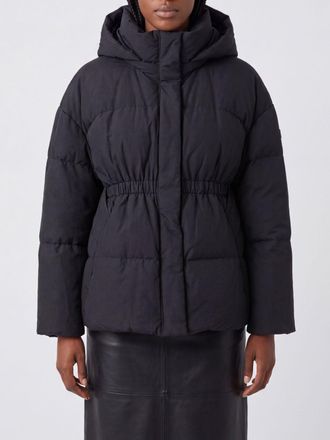 Tatras Kurze Kapuzen-Daunenjacke aus Nylon und Baumwolle mit Trichterkragen