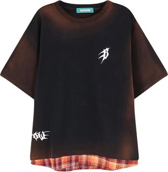 Barrow Barrow, Homme, Tops, Noir, Taille: M Crew Neck T-Shirt