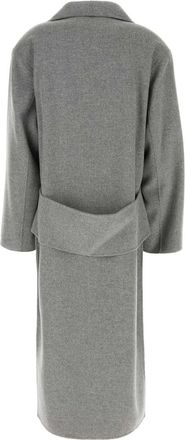 Sportmax Virgin Wool Coat - Gray