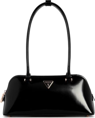 Guess Damen Arnela Schultertasche Umh&auml;ngetasche, Schwarz