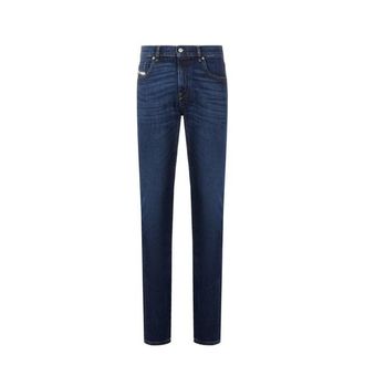 Diesel Jean slim en coton et chanvre m&eacute;lang&eacute;s