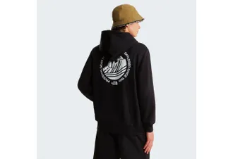 The North Face Kapuzensweatshirt M MONTE REGULAR HOODIE-GRAPHIC normale Passform, mit Grafik, aus Baumwolle, sportlicher Stil