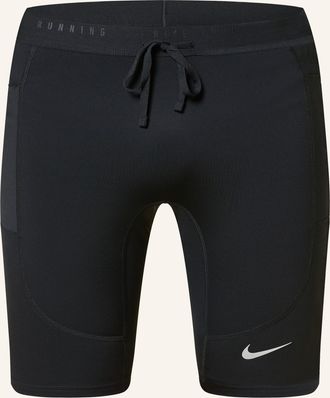 Nike 2-In-1-Laufshorts Stride schwarz