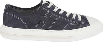 Hogan Homme, Chaussures, Bleu, Taille: 42 1/2 EU Rebel Baskets