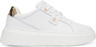Tommy Hilfiger Sneakers Chic Platform Snake FW0FW09456 Wei&szlig;