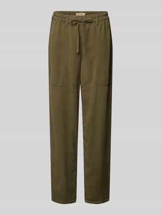 Mos Mosh Straight Fit Stoffhose aus reinem Lyocell Modell Maison
