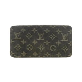 Louis Vuitton Pre-owned Monogram Denim Long wallet (bi-fold) - - Pre-owned - Damen - Schwarzk - ONE SIZE