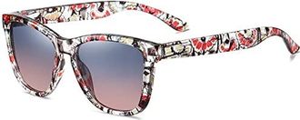 Generic Hommes et pour femmes lunettes de soleil décoratives tendance polarisées pare-soleil pour conduite en plein air (couleur : R, taille : moyen) 2026, H,