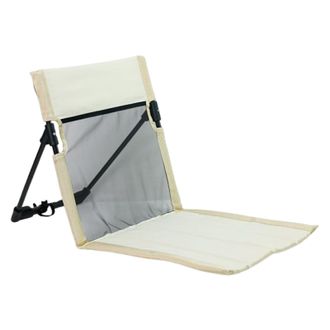 Generic Klappstuhl: Gartenstuhl mit Rückenlehne, Bodensitz für Picknick im Freien, Wanderungen, atmungsaktiver Hocker
