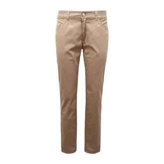 Trussardi Stadt Hose mit Strass-Details - - Trousers - Damen - Beige - W30