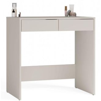 Marina Rossini Marina - 2S - Bureau pour ordinateur portable avec 2 tiroirs - Beige Cachemire