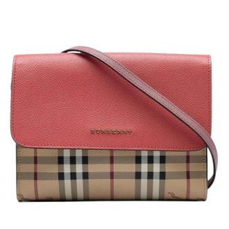 Burberry Pre-owned Sac bandouli&egrave;re Loxley - Femme - Pre-owned - Multicolore - Taille: ONE Size
