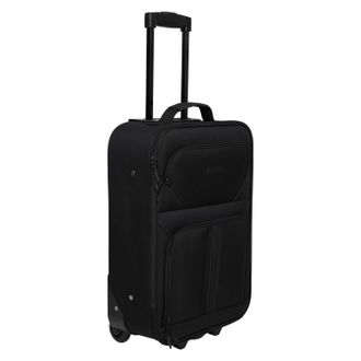 Mountain Warehouse Koffer mit zwei R&auml;dern Essentials (Samtschwarz)