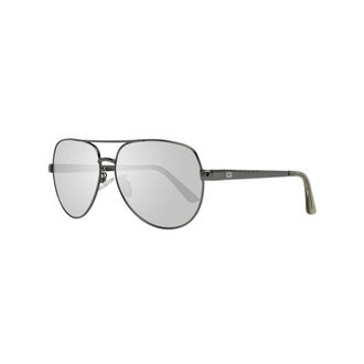 Guess Gunmetal Aviator Sonnenbrille mit verspiegelten Gl&auml;sern - - Accessories - Herren - Grau - ONE SIZE