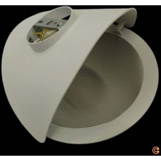 Fabas Luce [GEBRAUCHT] Fabas Luce Led Wandleuchte Shield Wandlampe Wandlicht Leuchte Lampe Dimmbar Weiß B-Ware