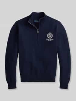 Polo Ralph Lauren Regular Fit Troyer aus reiner Baumwolle
