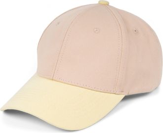 styleBREAKER Cap Baseball Cap Zweifarbig Pastell