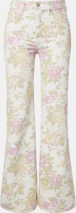 Citizens Of Humanity Jean flare Kimberly 70s &agrave; fleurs