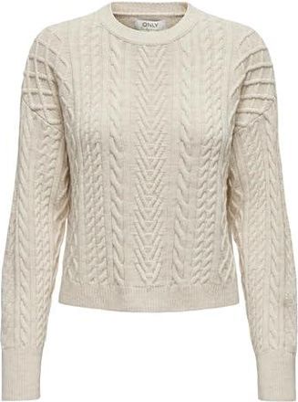 Only Pull en Maille ONLSOFIE Pull en Maille Pumice Stone M Pumice Stone M