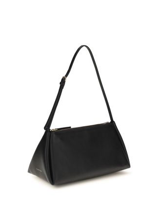 Calvin Klein Womens Aurelis Handbag Black Calf Leather Bos Taurus Handbags Hand Bags