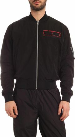 Alexander McQueen Bomberjacke - Schwarz