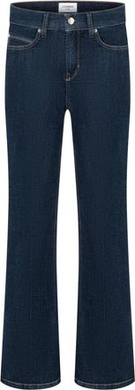 Cambio Femme, Jeans, Bleu, Taille: 44 FR Pantalon Paris Flared Bleu Fonc&eacute;