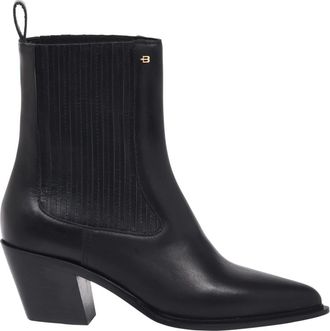 Baldinini Leder Cowboystiefel - - Shoes - Damen - Schwarzk - 38 EU